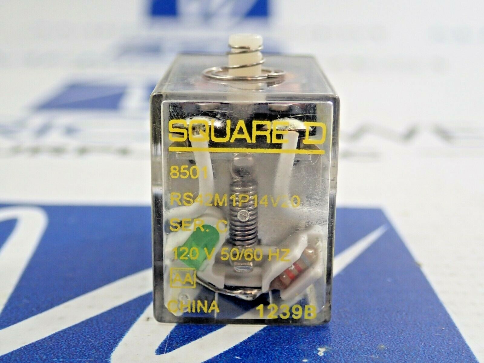 SQUARE D 8501 RS42M1P14V20 SER C RELAY 120V | eBay
