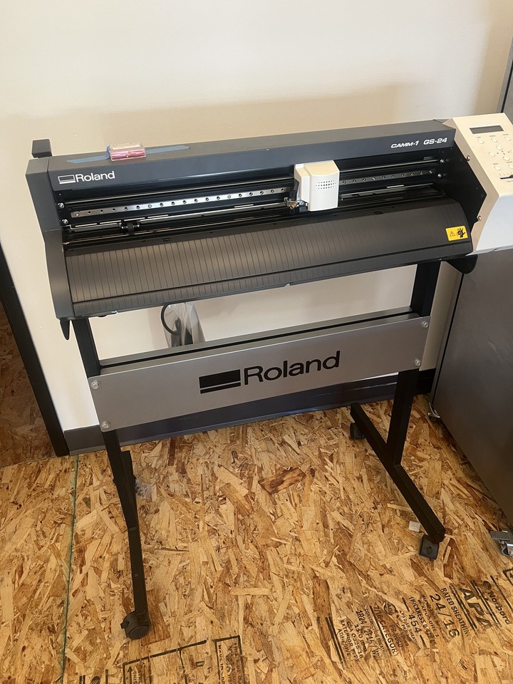 Roland CAMM-1 GS-24 Vinyl Cutter W/ Stand in Great Condition | eBay