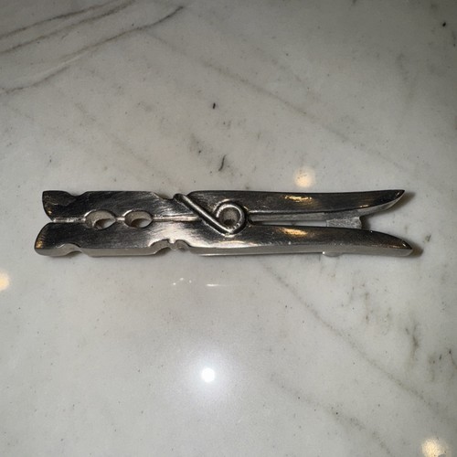 Silver Tone Clothespin Cabinet Pull | eBay