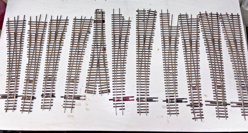 Lot of 11 Used Shinohara HO Scale Code 100 Turnouts | eBay