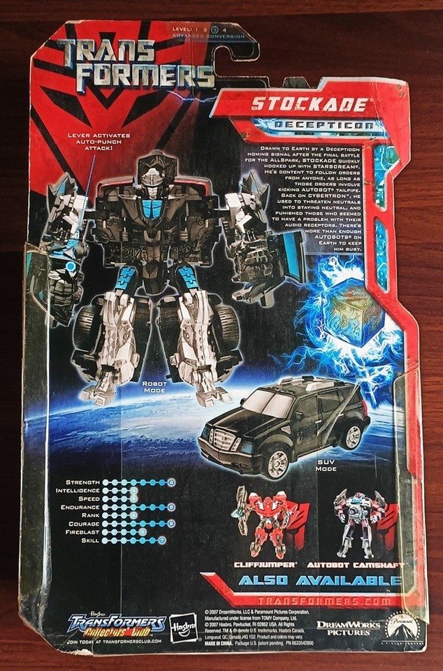 TRANSFORMERS MOVIE 2007 STOCKADE ALLSPARK POWER DELUXE SEALED NEW | eBay