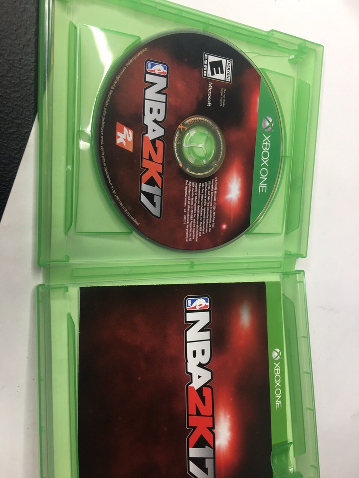 NBA 2K17 Microsoft Xbox One disc only 710425497926| eBay