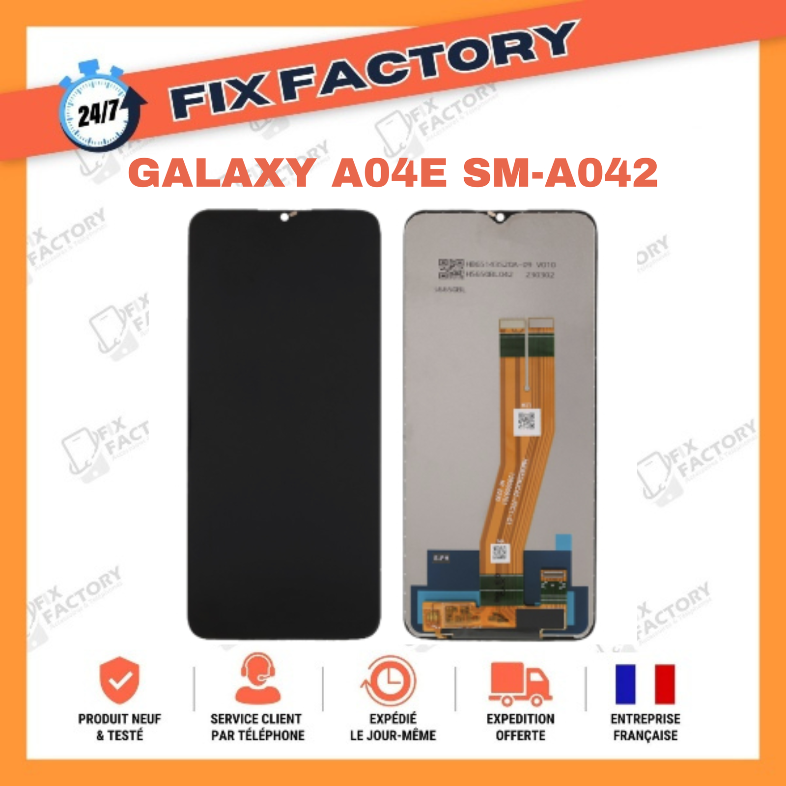 Ecran LCD + Tactile Samsung Galaxy A04e SM-A042 Noir | eBay