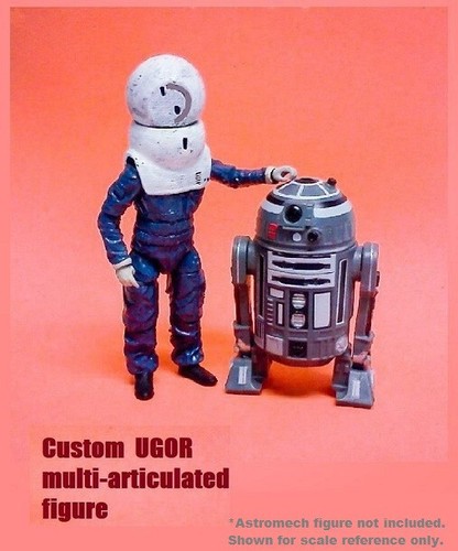 custom Star Wars UGOR Figure 3.75 tvc alien from solo corellia harrgick ...