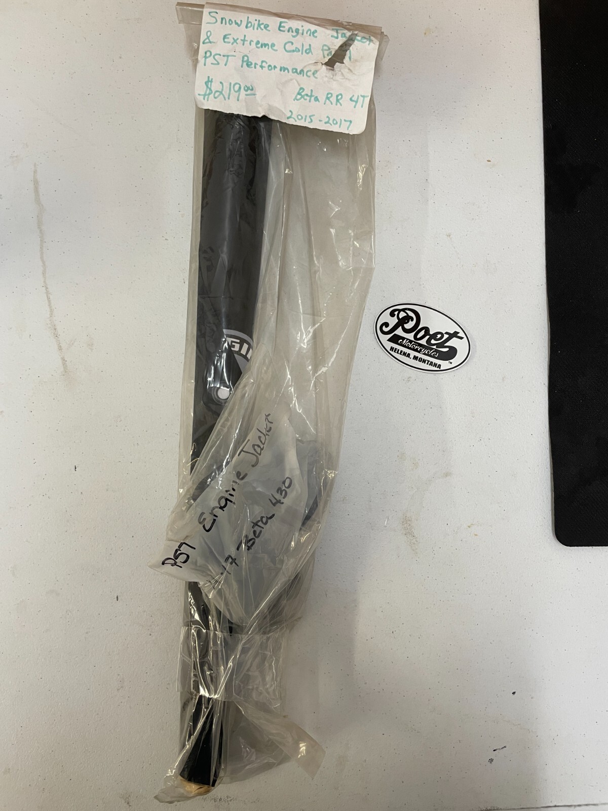 PST SNOWBIKE ENGINE JACKET AND EXTREME COLD PANEL BETA RR 250 | eBay