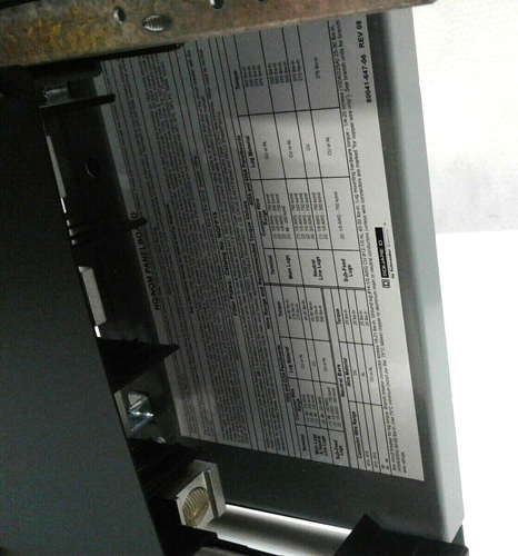 Square D NQ442L2 Panelboard Interior 225A Main Lugs 42 Circuit Poles ...