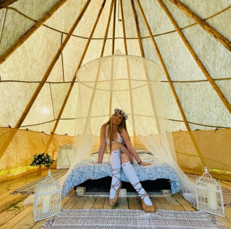 Tipi tent 5m, 16ft Cheyenne teepee tent, 100% natural material, pyramid ...