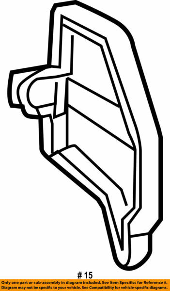 53153-42010 Toyota Guide, radiator grille side air, rh 5315342010, New ...