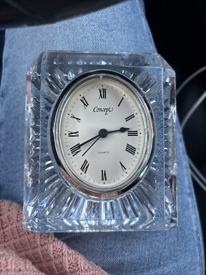 Concept Quartz Paper Weight Clock | eBay