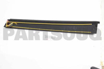 7576260070 Genuine Toyota MOULDING RR DOOR 75762-60070 | eBay