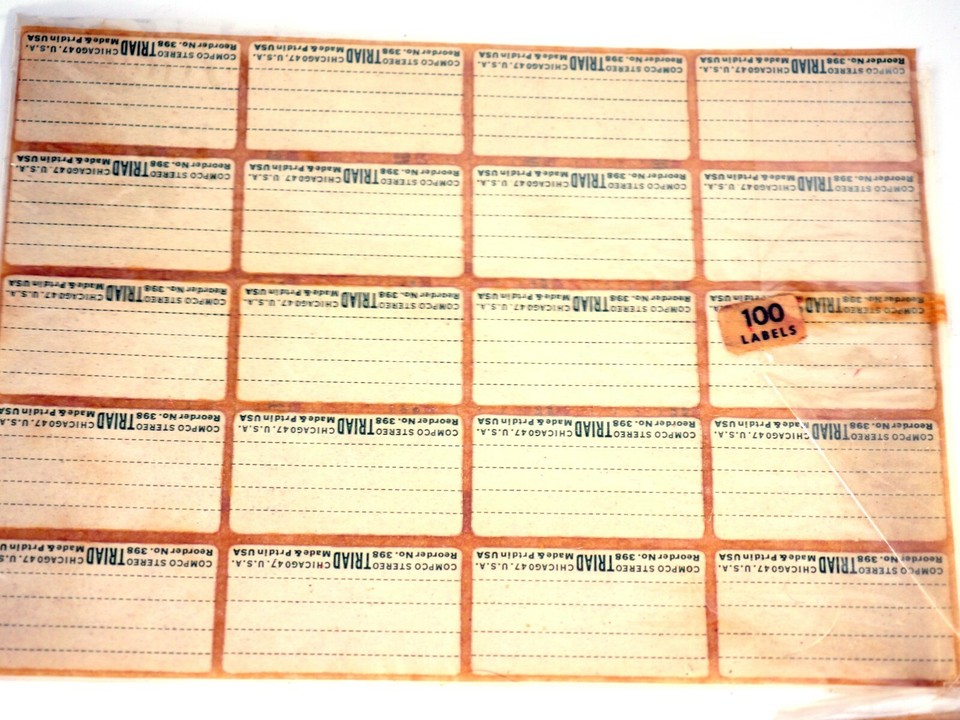 Stereo Realist Tweezers Kodak binding tape & Triad labels for 3D slides ...