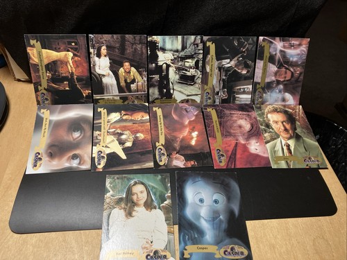 Casper 1995 Trading Card Lot Universal Studios 12 Count Including #1 ...