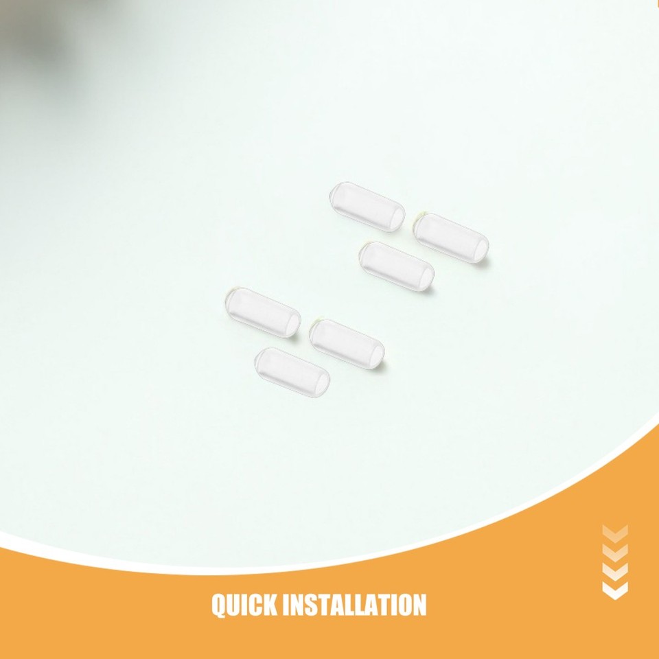 200pcs Hair Band Tip Cap Headband End Protector Bumpers Rubber End ...