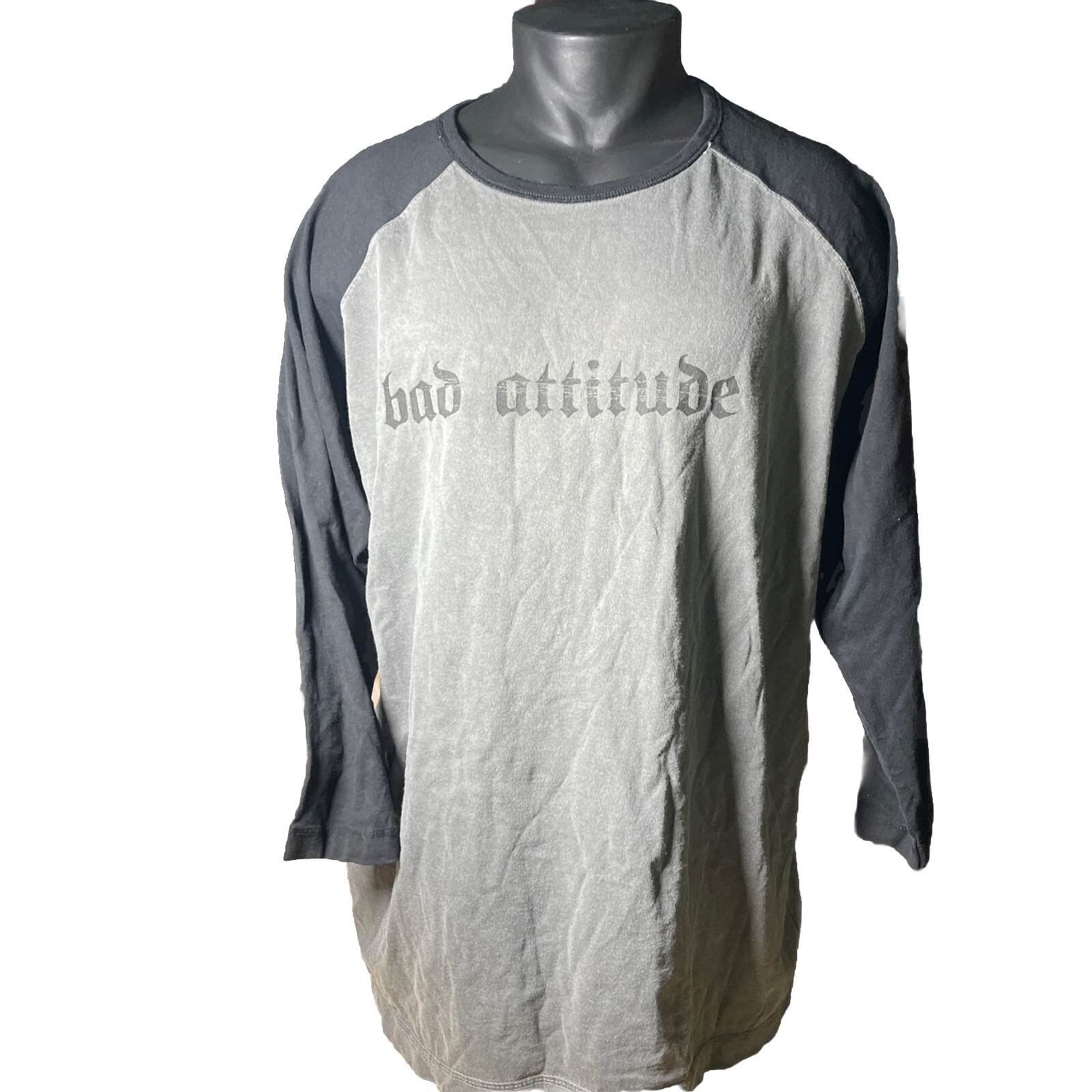 Vintage Grumpy Bad Attitude Walt Disney T-Shirt 3/4 S… - Gem