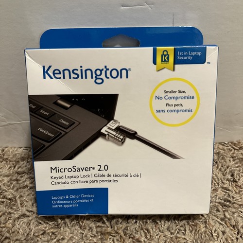 Kensington Microsaver 2.0 Keyed Laptop Lock | eBay