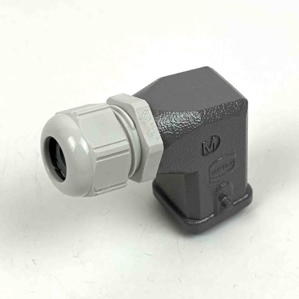 Harting Han 3A-GW-M20 bestücktes Tüllengehäuse 19200031640 (VE 8Stk ...