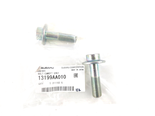 Genuine 2x Subaru Impreza WRX STi Forester Camshaft Sprocket Bolt ...