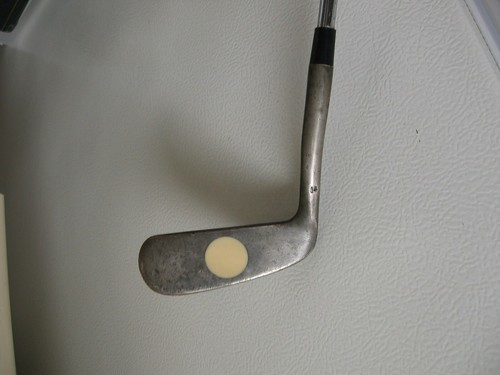 Rare George Low, Geo-Low hand Forged Putter, Circle face insert, 14 ...