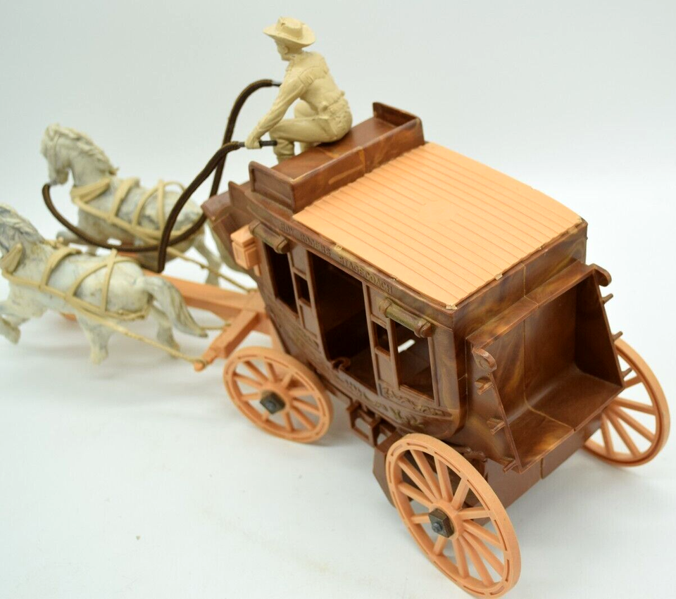 1950's Ideal Roy Rogers Fix-It Stagecoach - Classic Toy - some parts ...