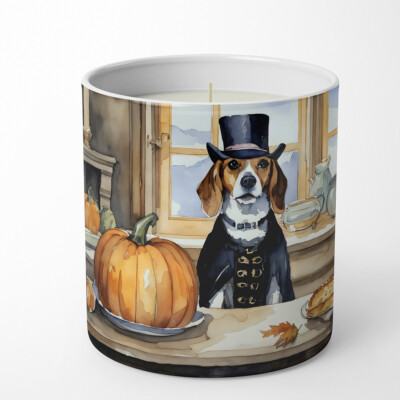 Beagle Fall Kitchen Pumpkin Spice 10 oz Decorative Soy Candle ...