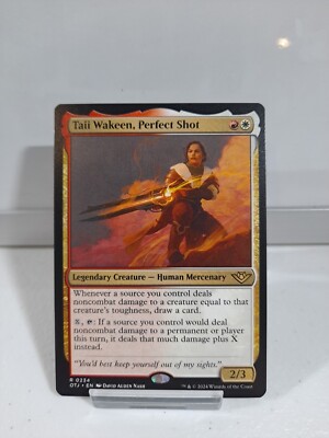 Magic The Gathering Taii Wakeen, Perfect Shot Outlaws of Thunder ...