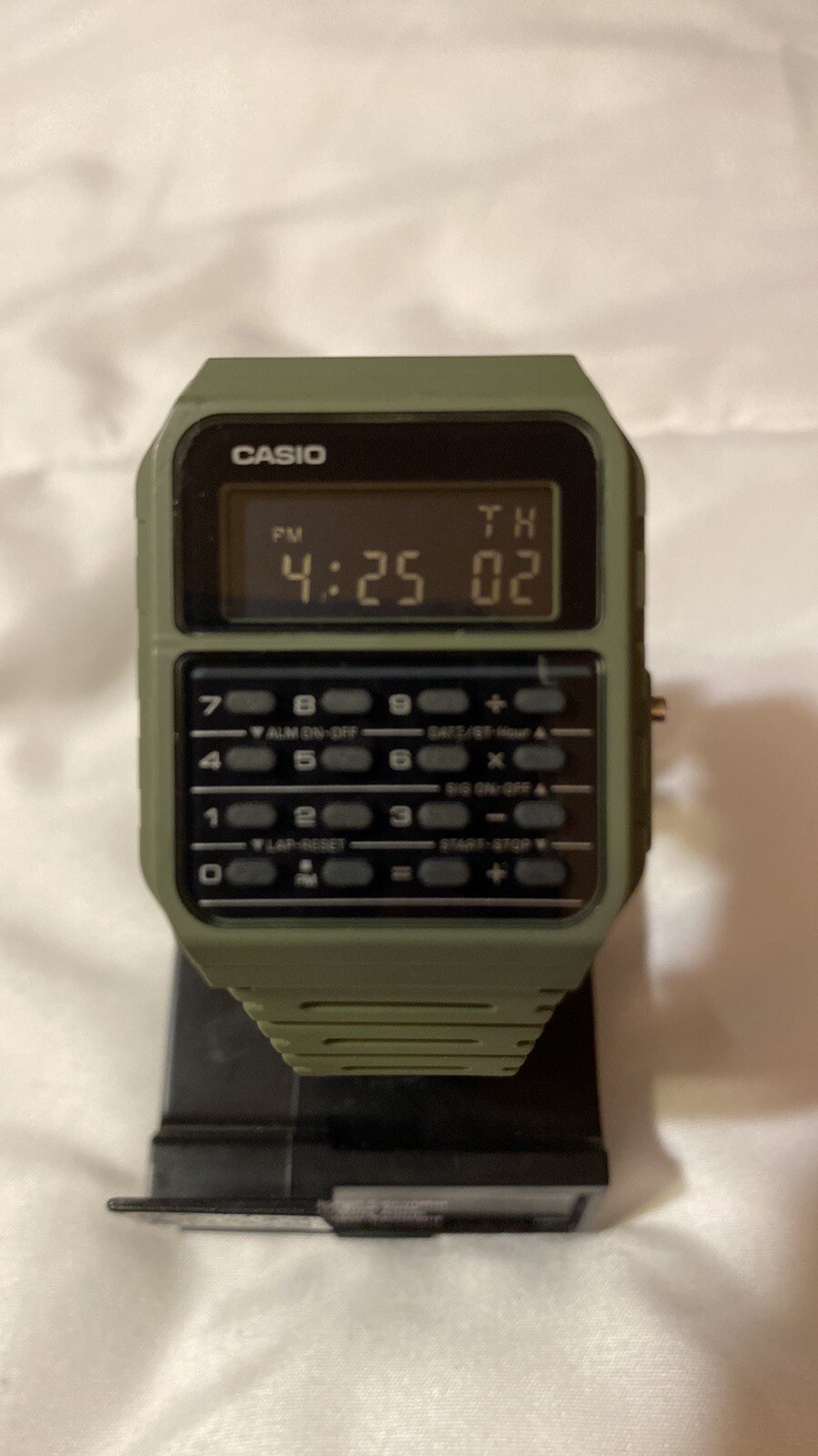 Vintage Casio Ca-50 Digital Watch 1980s Back to Future Calculator WOW ...