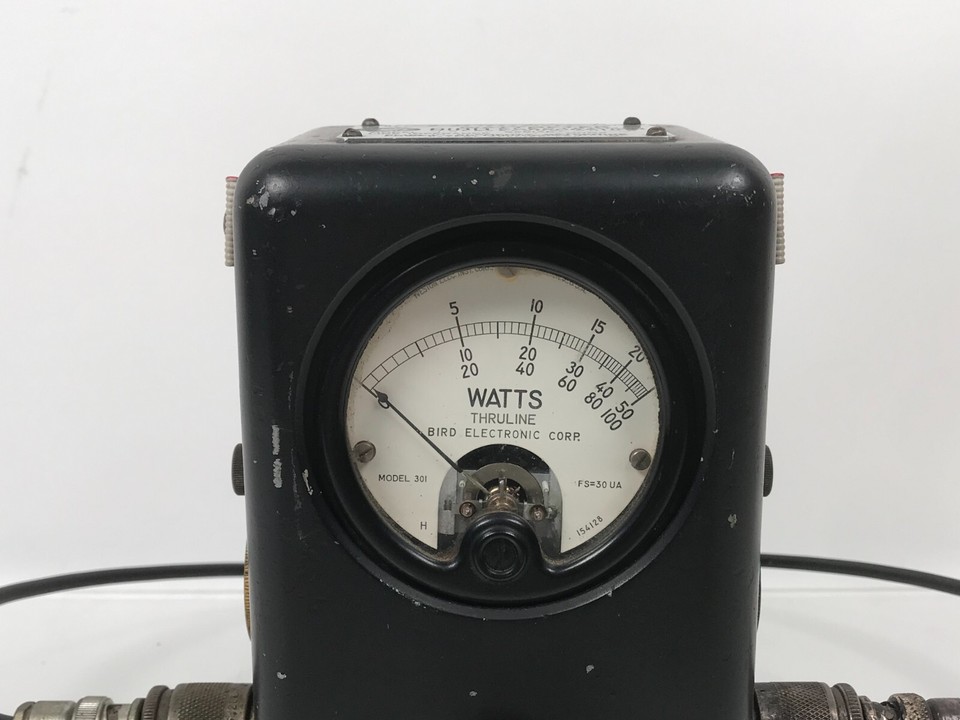 Bird Thruline Wattmeter Model 43 UHF Impedance 50 ohms 208002 | eBay