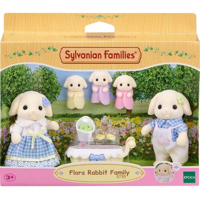 Sylvanian Families - Flora Rabbit Family from Tates Toyworld | eBay