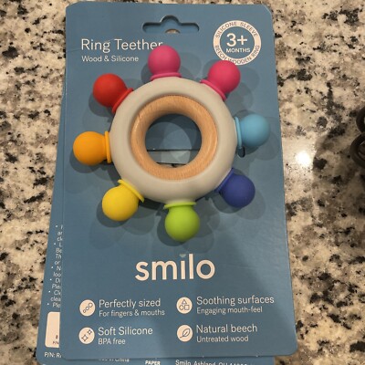 Smilo ring tether wood and silicone | eBay