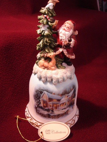 tii Collections Christmas Porcelain/Resin Bell Santa Tree X0271 | eBay