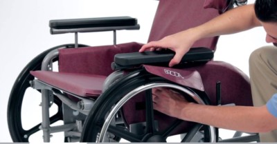 Broda Seating Wheelchair Replacement Armrests Soft Black All Models! | eBay