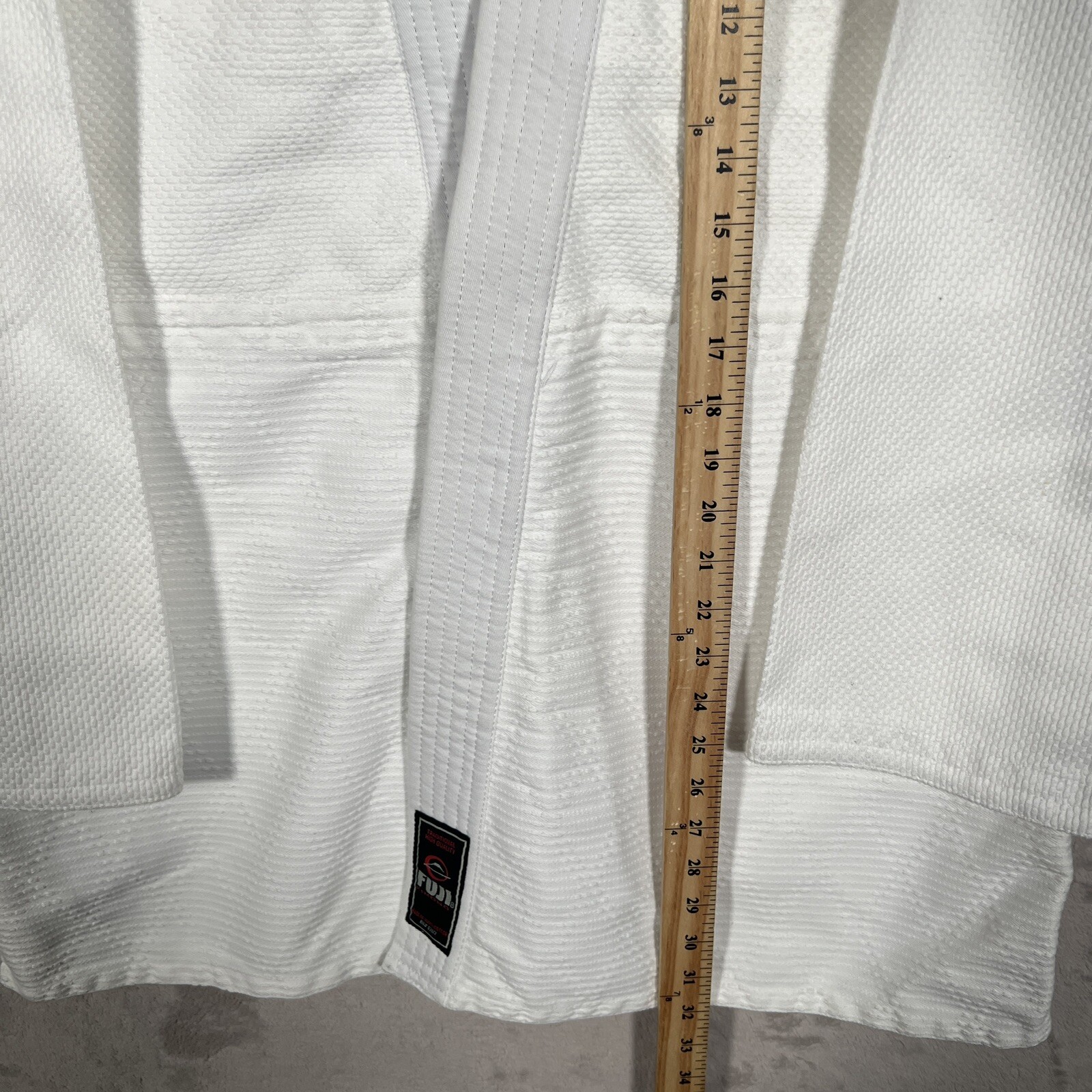 Fuji Jiu Jitsu Gi Top ONLY Size A4 White