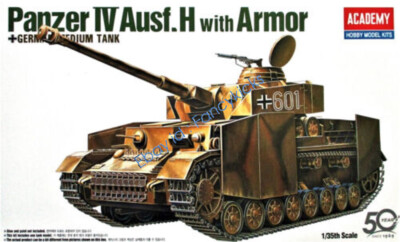 Academy 13233 1/35 GERMAN PANZER IV H W/ARMOR Model Kit | eBay