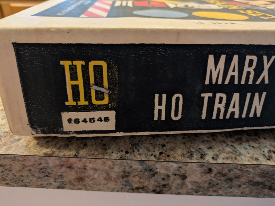 Marx HO Train Set #64545 w/ New Haven Locomotive Cars Transformer ...