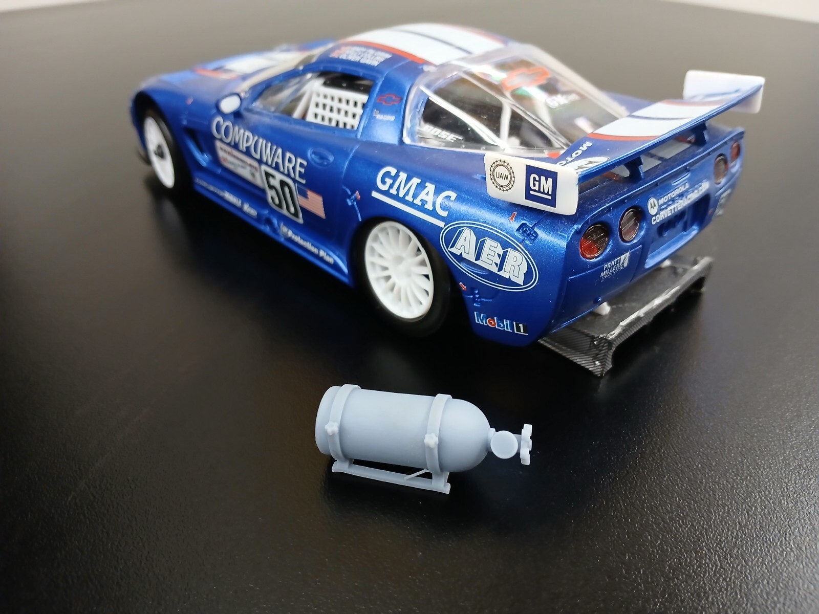 1/18 Scale 3D Resin Nitrous Bottle W/Bracket Custom Model | eBay