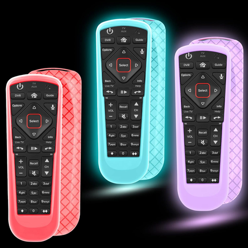 3 Pack Remote Cover for Dish Network Remote Control 52.0/54.0, Silicone ...