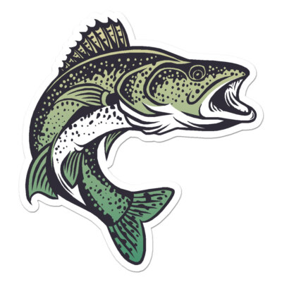 Walleye Fish Vinyl Decal Sticker - ebn8488 | eBay