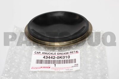 434420K010 Genuine Toyota CAP, KNUCKLE GREASE RETAINER, INNER, RH/LH ...
