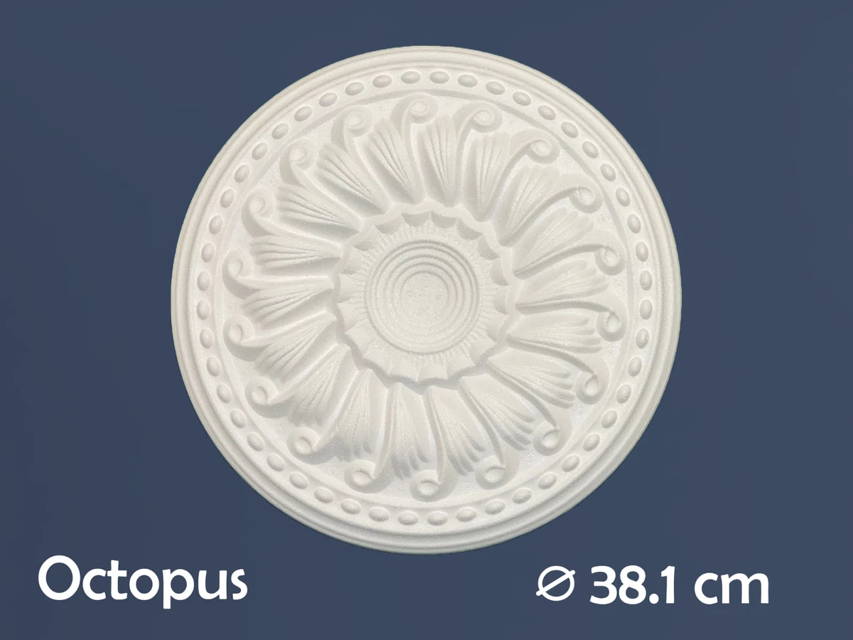 How To Paint A Polystyrene Ceiling Rose | Shelly Lighting