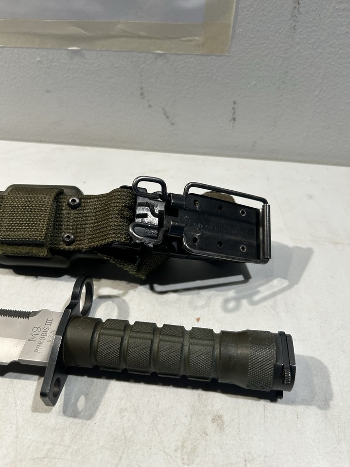 PHROBIS III Military Fixed Blade with Scabbard Case Sheath #33 | eBay