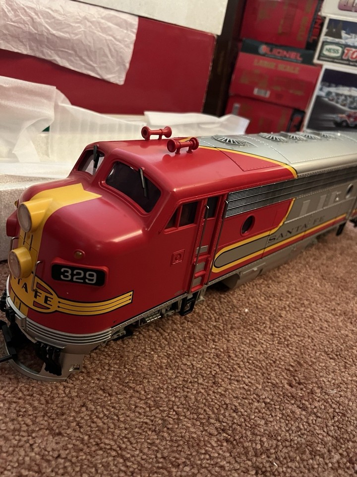 LGB 20570 SANTA FE (WARBONNET) F7 A UNIT & 20582 SANTA FE F7B UNIT RARE ...