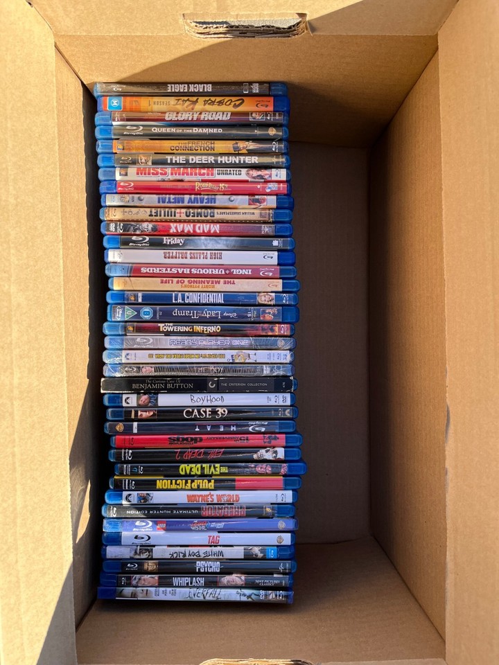 37 Blu-ray lot...all genres! (Disney, drama, classics, kids, comedy ...