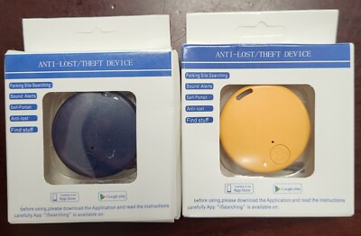 🔥Danhjin 2 Pack Tracker Portable GPS Bluetooth 5.0 Mobile Key Tracking ...