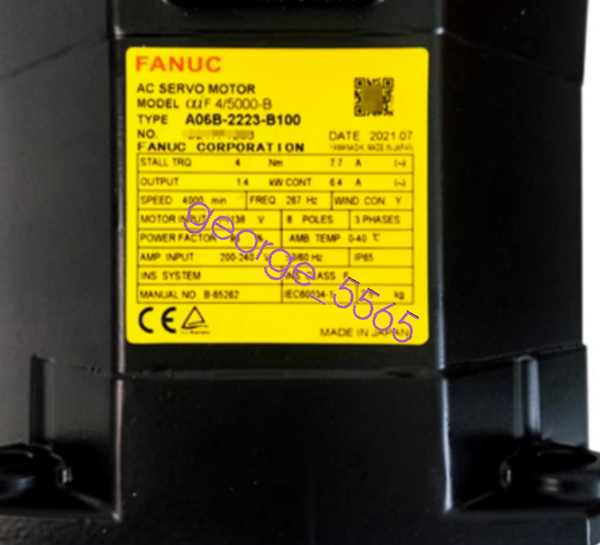 1PC New FANUC A06B-2223-B100 Servo Motor A06B2223B100 Via DHL | eBay