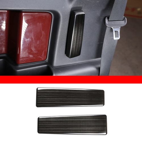 Rear Door Grab Handle Trim Black Steel Cover For Toyota FJ Cruiser 2007 ...