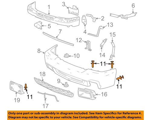 GM OEM 90-11 Alero Hood Hood Components-Cover Retainer 10134407 | eBay