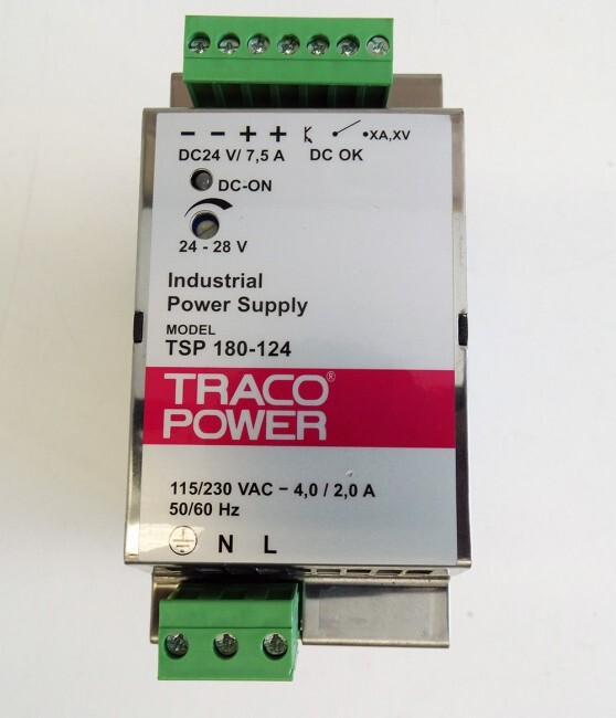 Traco Power TSP 180-124 DC24V/7,5A Hutschienen Industrial Netzteil ...