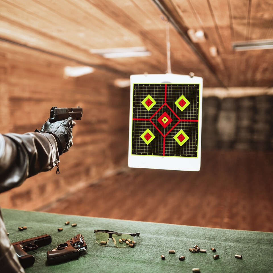 20 Pack 12x12" Shooting Targets Splatter Gun Rifle Pistol Reactive ...