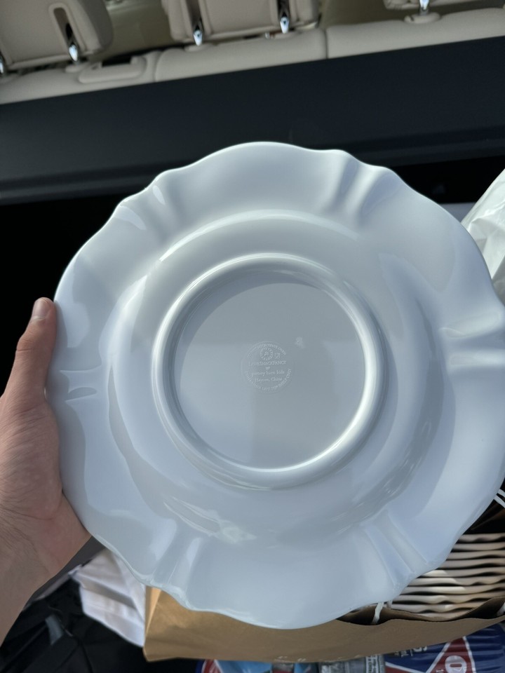 NWOT Pottery Barn LoveShackFancy Easter Floral Dinner Plate Charger ONE ...