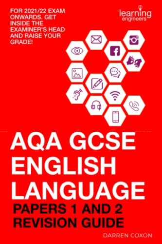AQA GCSE ENGLISH LANGUAGE PAPERS 1 AND ... by Coxon, Darren Paperback ...